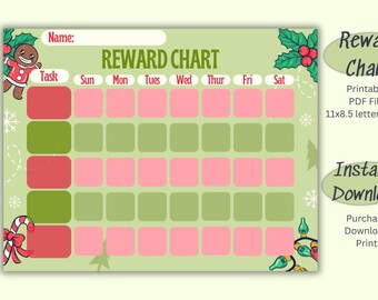 Farm Reward Chart Routine Chart Potty Training Chart Printable Kid ...