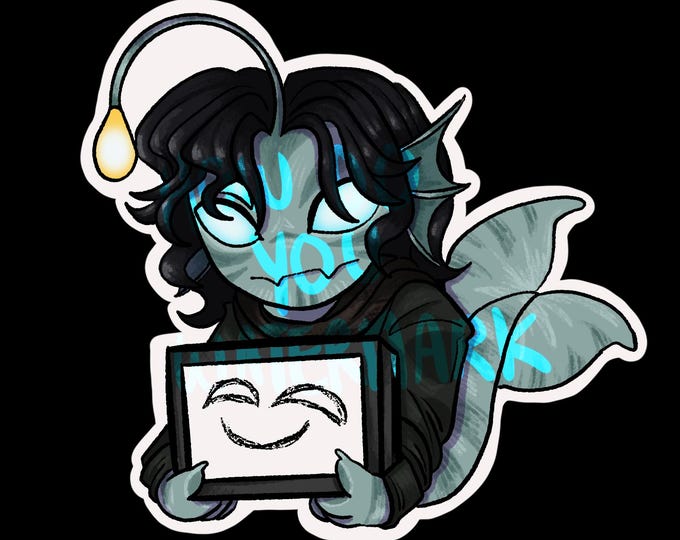 Sebastian Solace and P.ai.nter Paper Sticker - Etsy