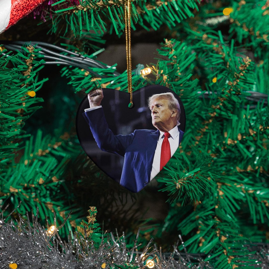 Elections USA 2024 Xmas Home Decor - Trump President Support Victory ...