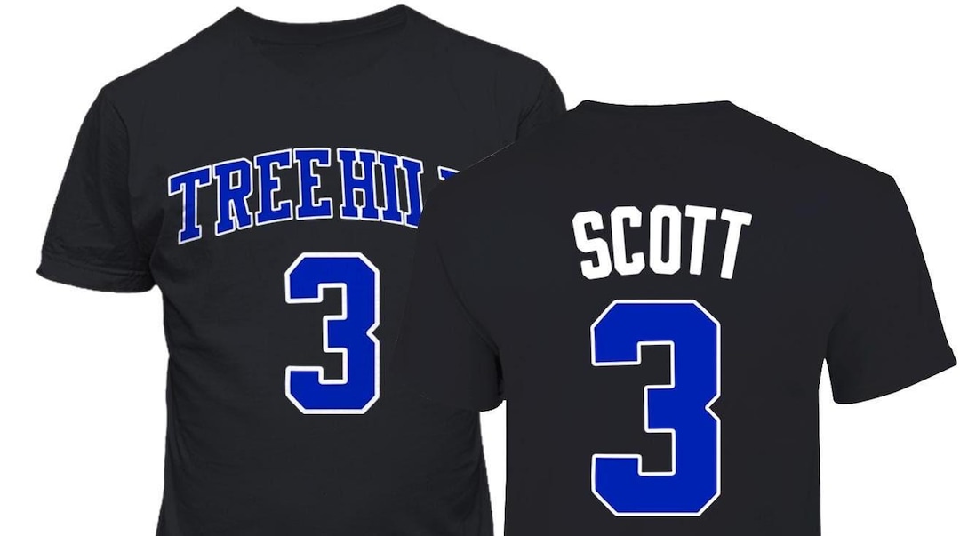 Ravens One Tree Hill Basketball Movie Jersey - Lucas Scott #3 Unisex T ...