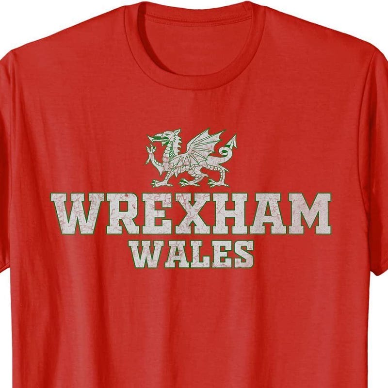 Wrexham Dragon Shirt - Etsy