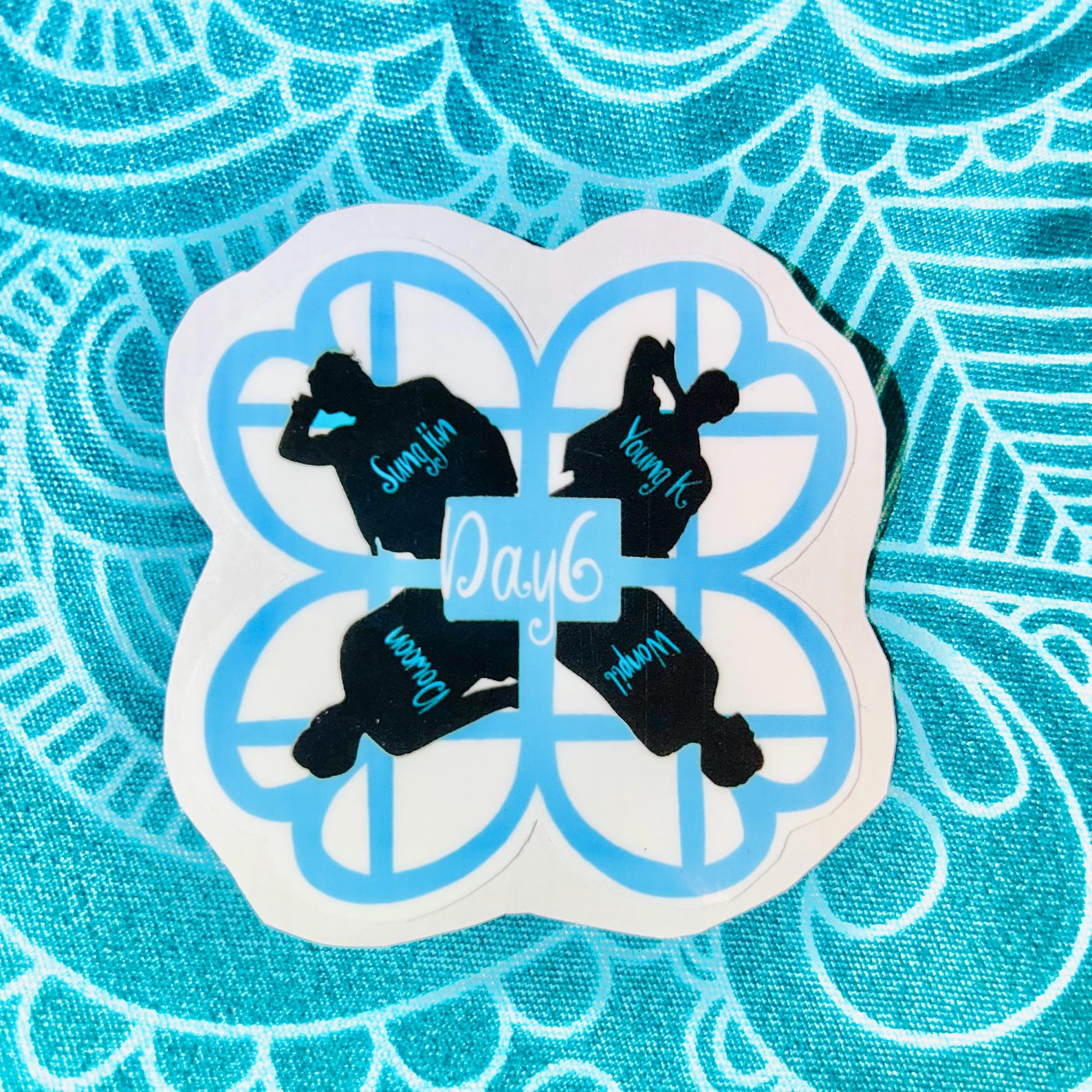 Day6 Fourever Member Sticker- Bright Kpop Band Vinyl Sticker Gift for ...
