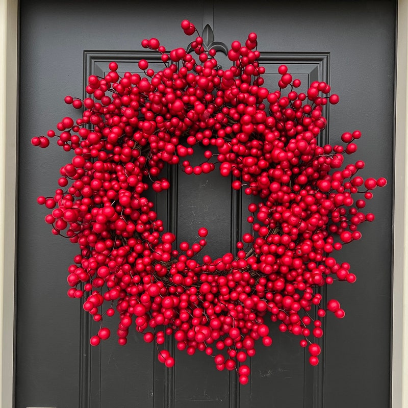 Red Door Wreaths - Etsy
