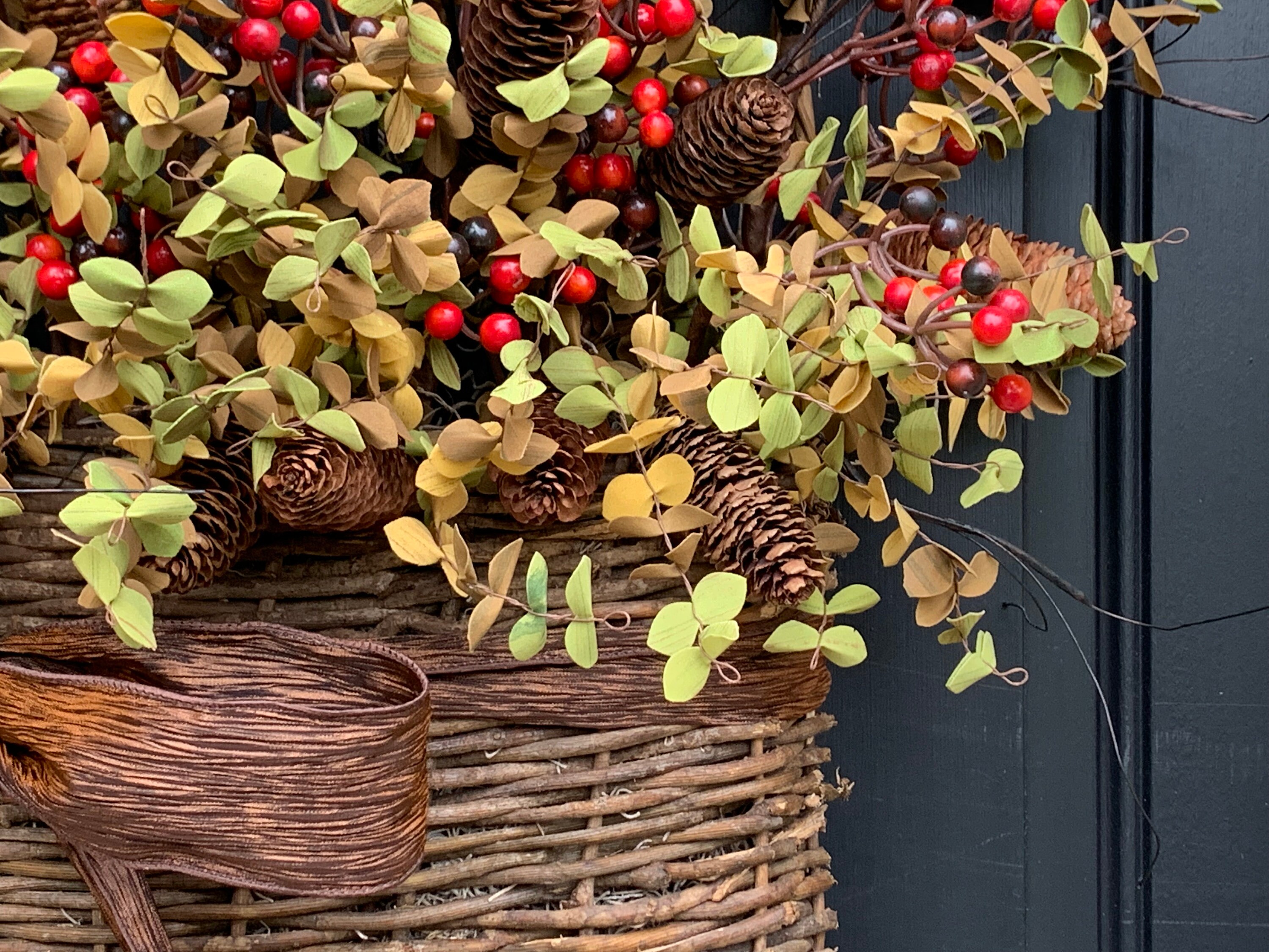 Rustic Farmhouse Fall Basket L Fall Gatherings Basket - Etsy