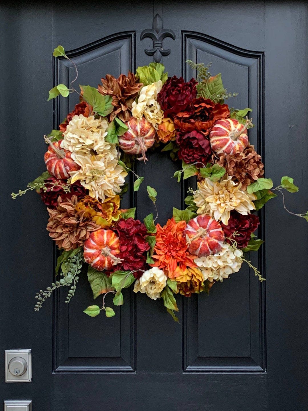 FALL WREATHS, Fall Wreaths for Front Door, Fall Wreath, Wreath, Autumn ...