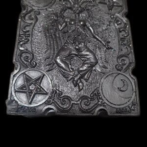 Baphomet Pentagram Trinket Box Decorative Jewelry Keepsake Altar Items ...