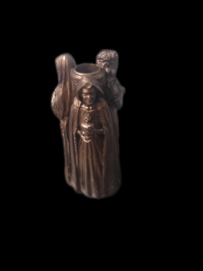 Three Faces of Hecate 6 3/4 Inch Tall Triple Goddess Wiccan Bronze ...