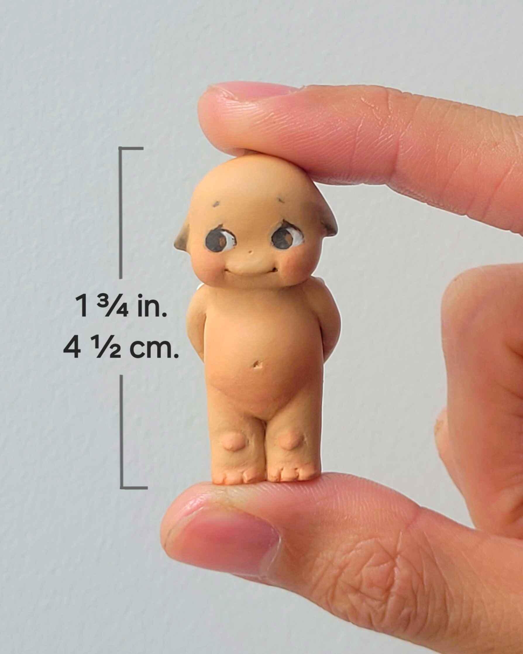 Customizable Handmade Keychain Kewpie Doll - Etsy