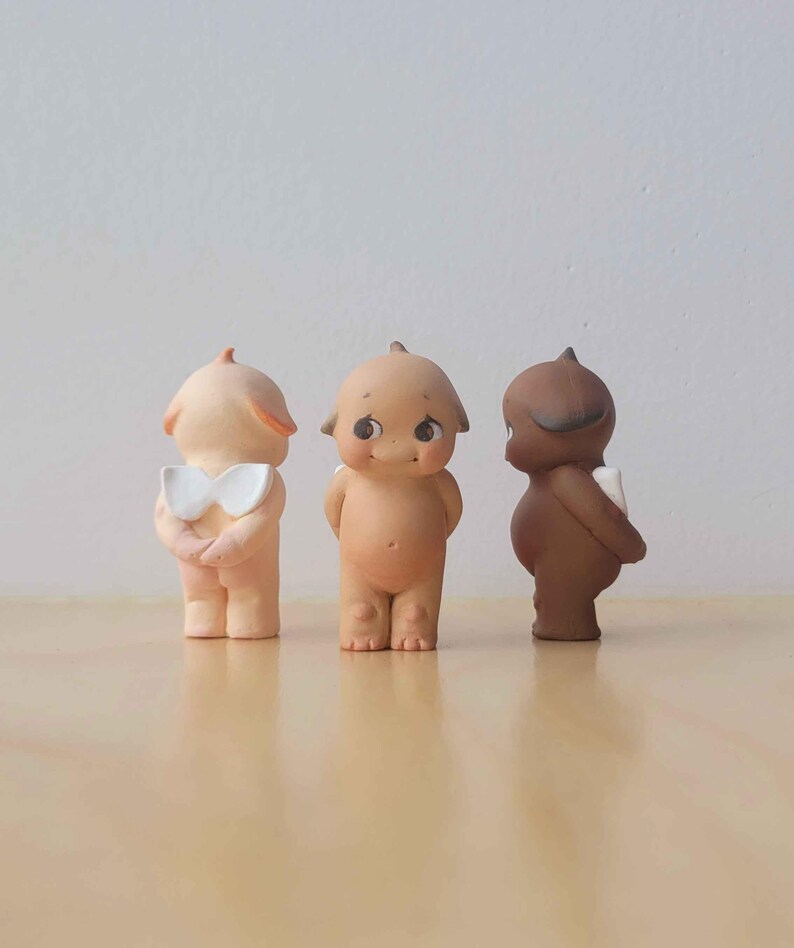 Customizable Handmade Keychain Kewpie Doll - Etsy