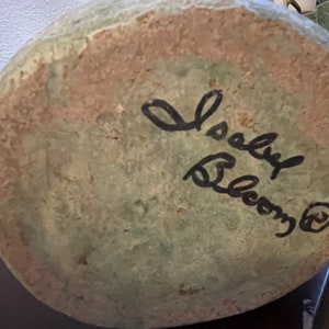 Signed Isabel Bloom Girl W/bird Concrete Sculpture 15 Tall Vintage ...