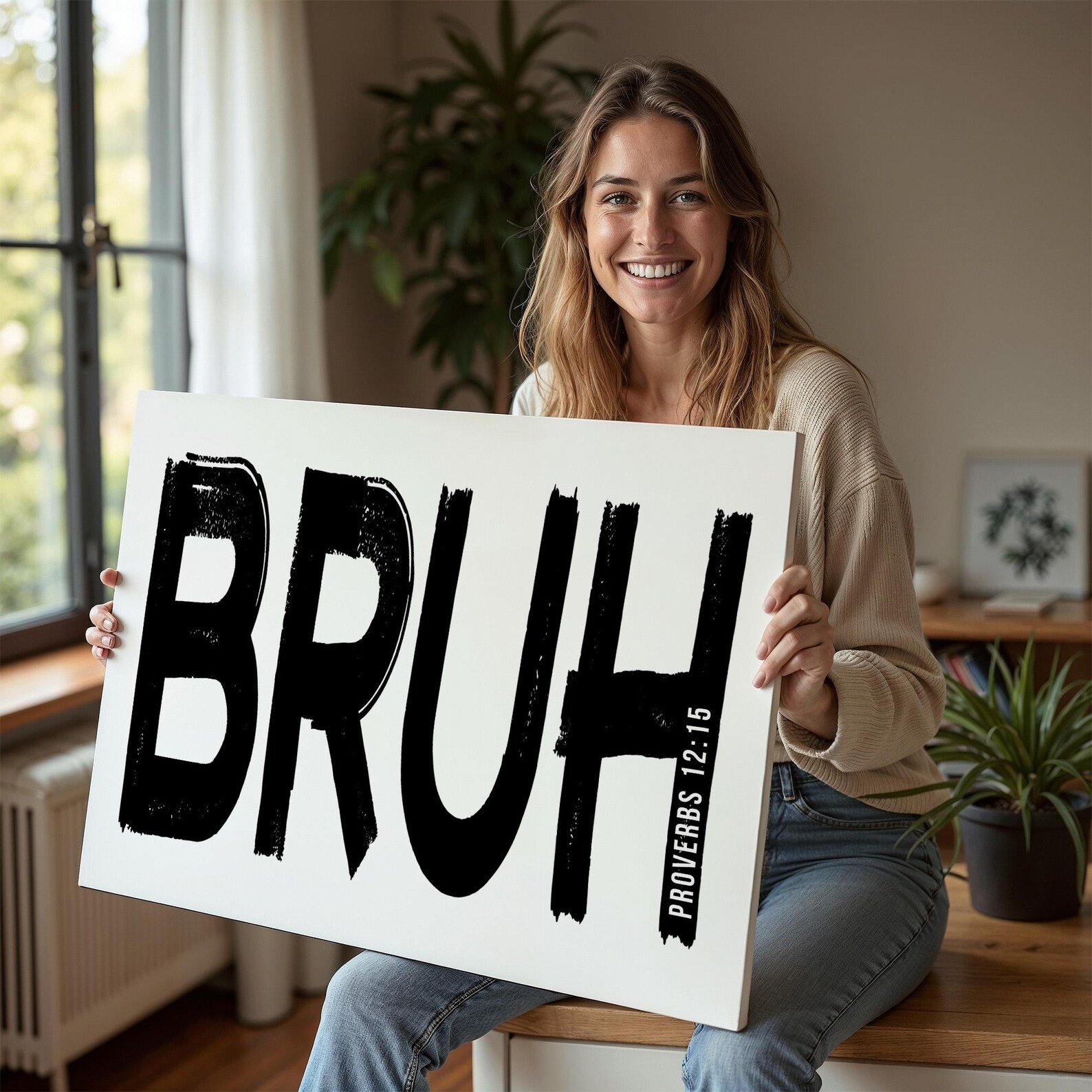 BRUH Youth Group Room Decor: Youth Ministry Poster (digital Download ...