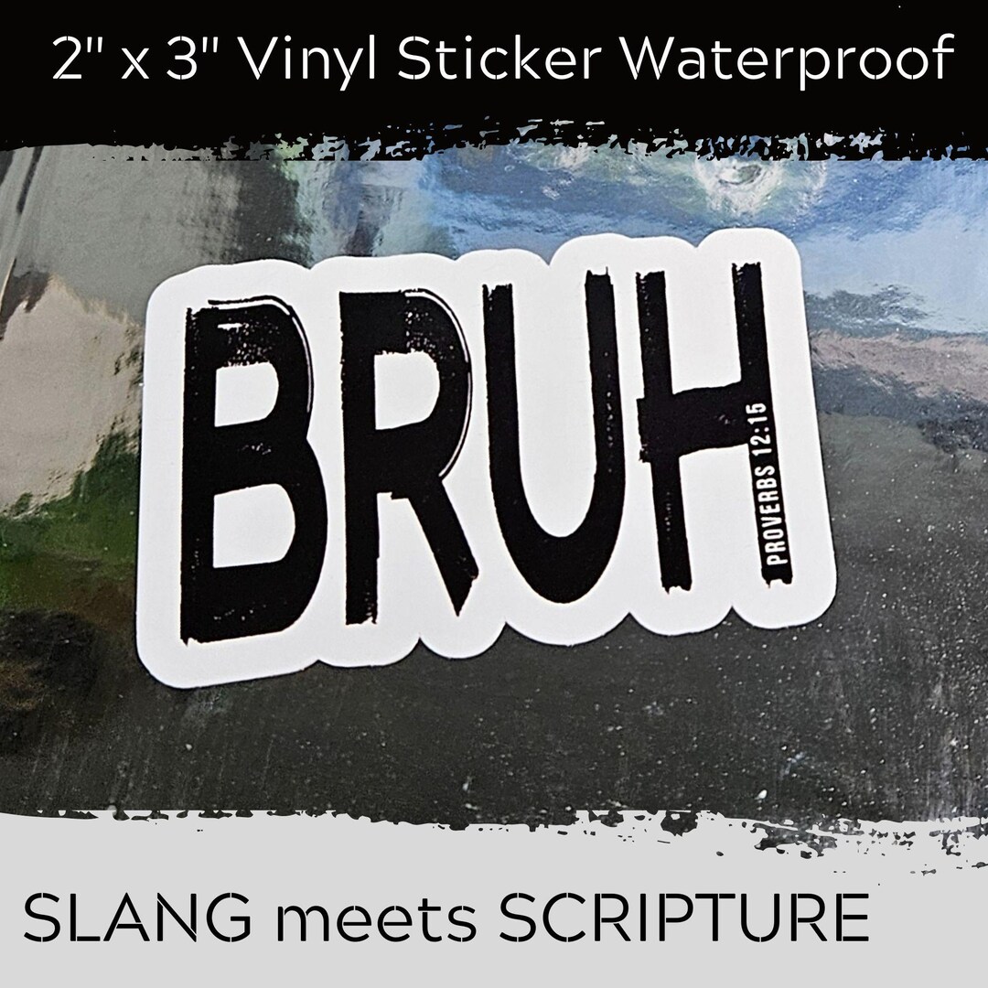 Christian Sticker | Bible Verse Sticker | Teen Slang Sticker ...