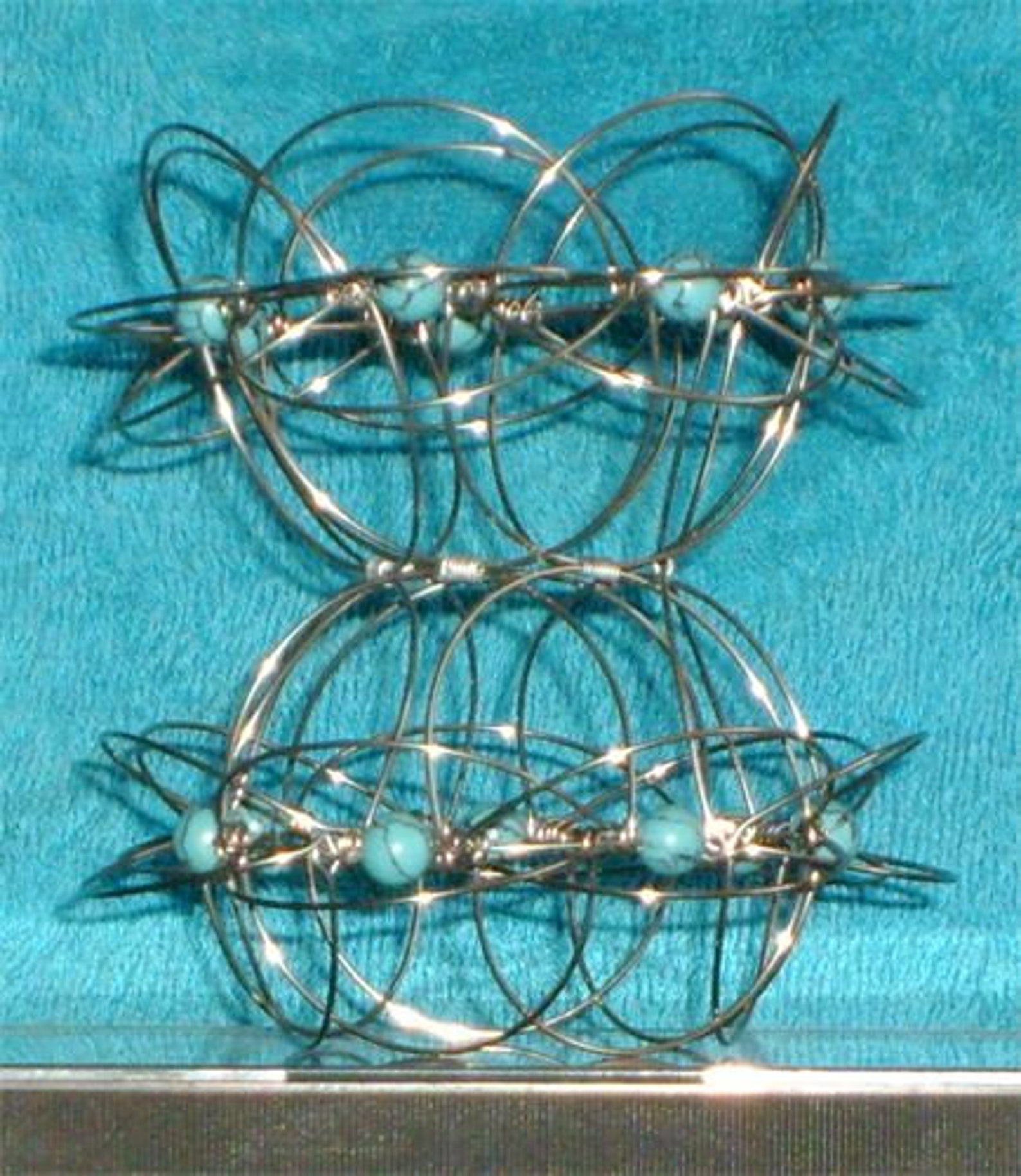 WIRE TOY, Triple Wire Desk, Fidget and Meditation Toy. - Etsy