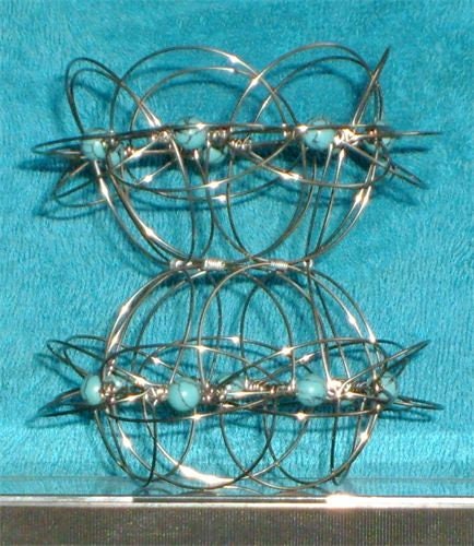 WIRE TOY, Triple Wire Desk, Fidget and Meditation Toy. - Etsy