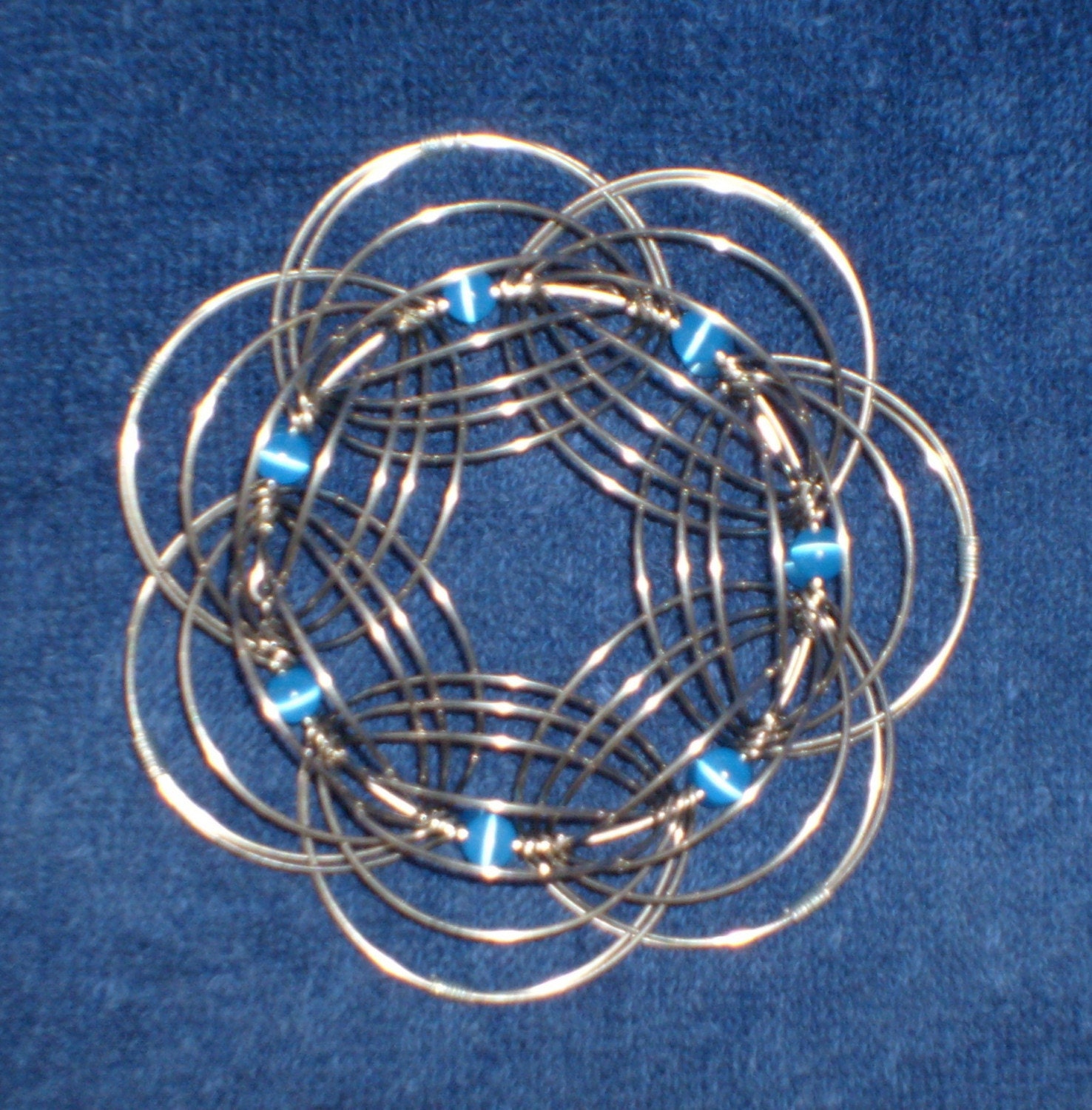 WIRE TOY, Triple Wire Desk, Fidget and Meditation Toy. - Etsy