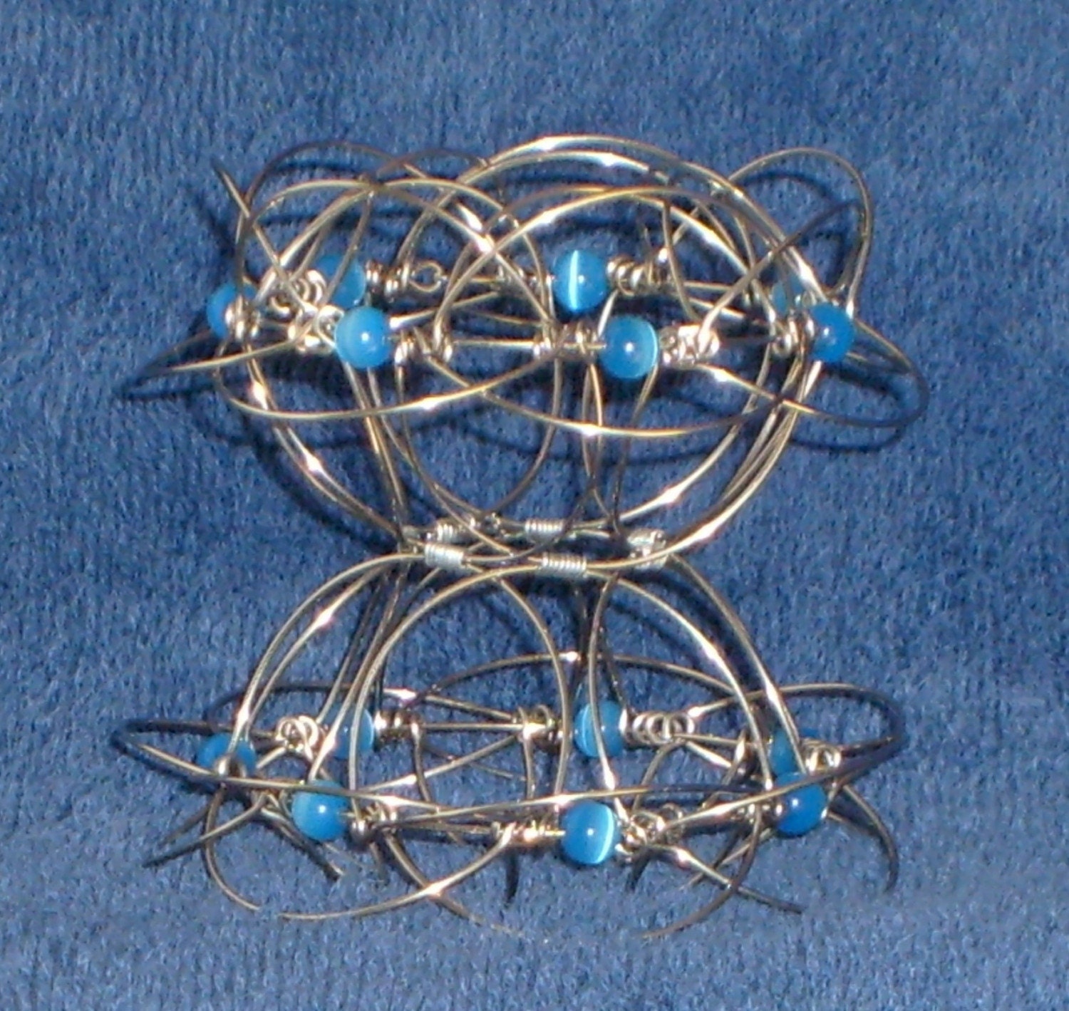WIRE TOY, Triple Wire Desk, Fidget and Meditation Toy. - Etsy