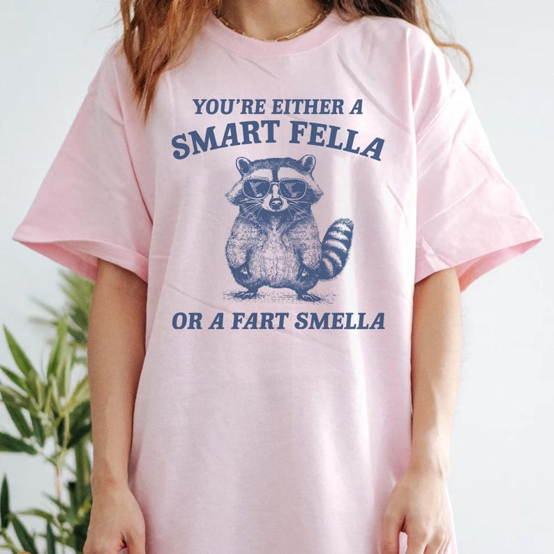 You Are Either A Smart Fella or A Fart Smella SVG PNG, Retro Cartoon ...