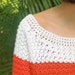 Candy Corn Sweater Crochet Pattern Garment Pattern Sweater Weather Fall ...