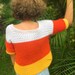 Candy Corn Sweater Crochet Pattern Garment Pattern Sweater Weather Fall ...