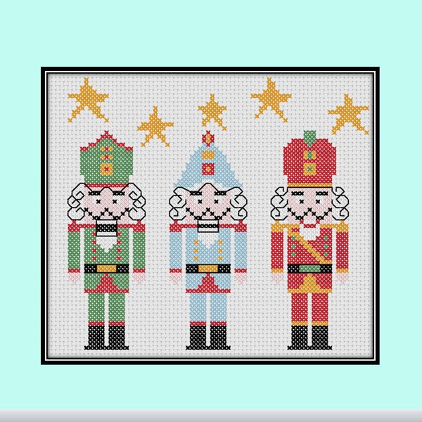 Nutcracker Cross Stitch Pattern - Etsy