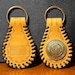 US Army Concho Leather Laced Keychain - Etsy