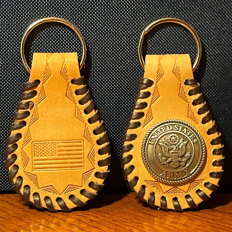 Army Keychain - Etsy