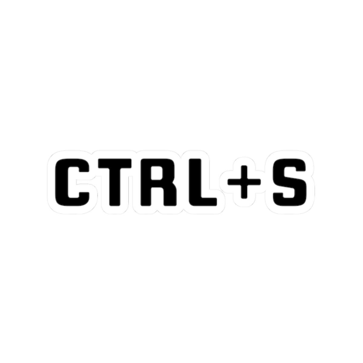 Remember to SAVE CTRLS Sticker - Etsy