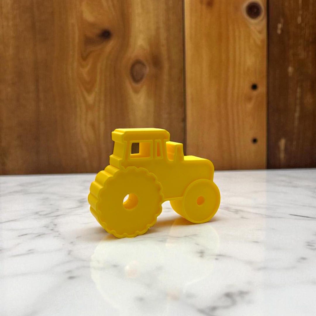 Tractor Drawer Pull: Yellow Farm Car Theme Nursery Knob - Etsy