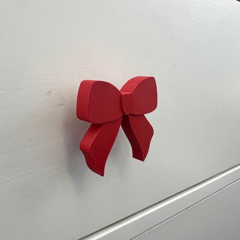 Bow Drawer Pulls: Colorful Nursery Kids Room Decor - Etsy