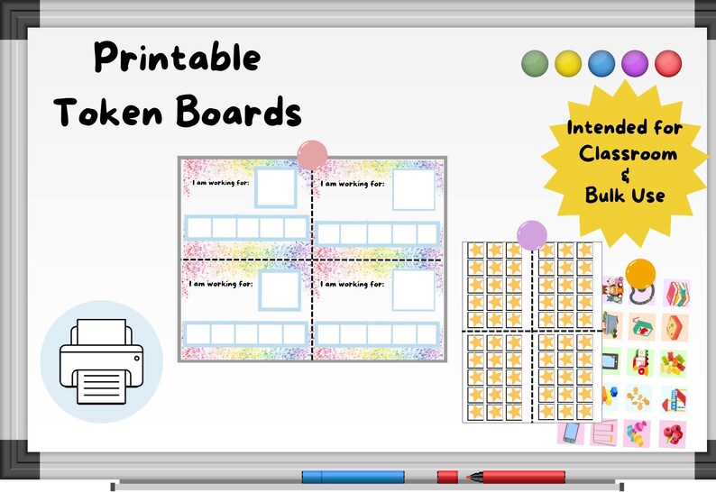 Printable Token Boards - Etsy