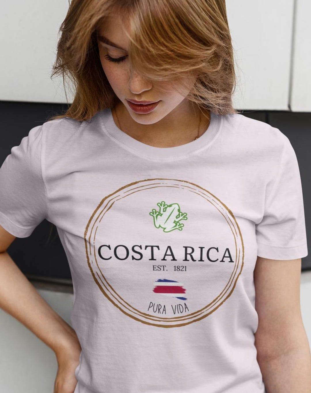 Costa Rica Pura Vida Vintage T-shirt - Costa Rica Unisex T-shirt ...