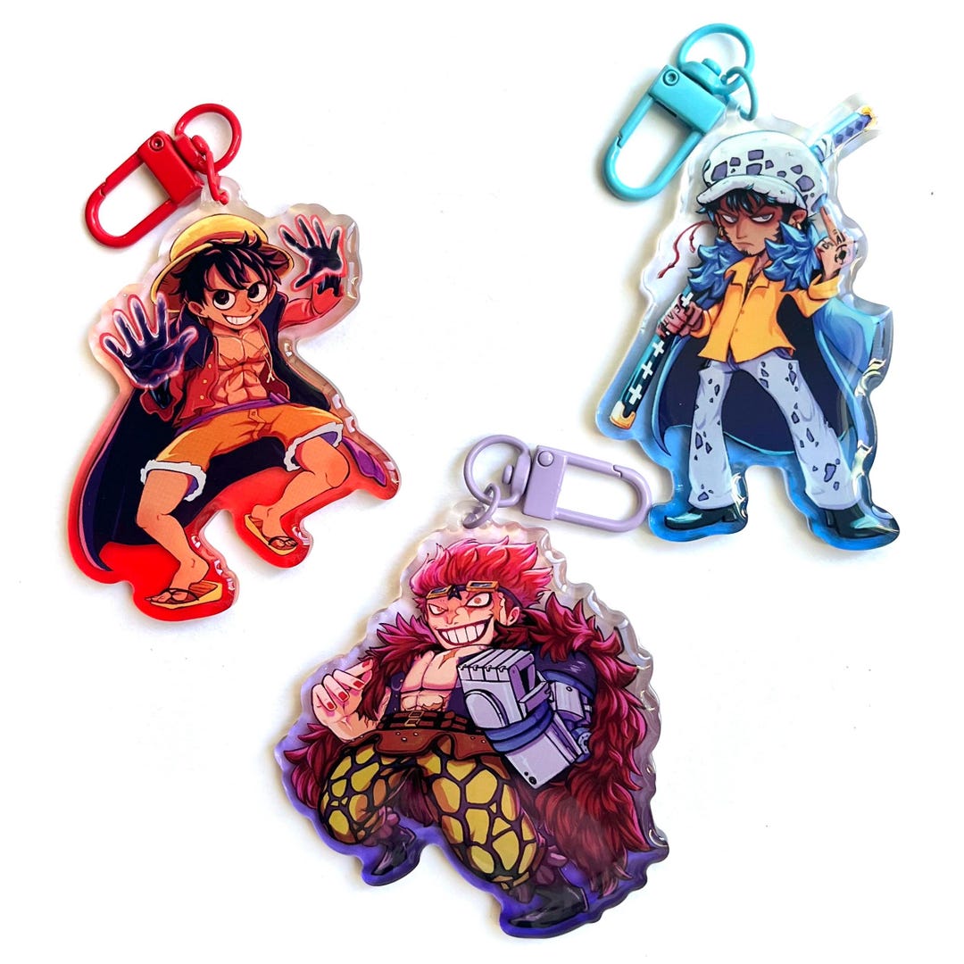 THREE CAPTAINS! [OP] Acrylic Keychain Charm - Etsy