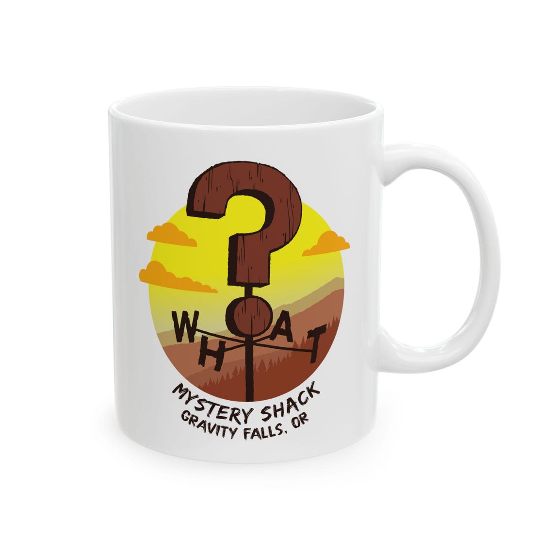 Gravity Falls, Mystery Shack, Question Mark, ?, What, Weather Vane ...