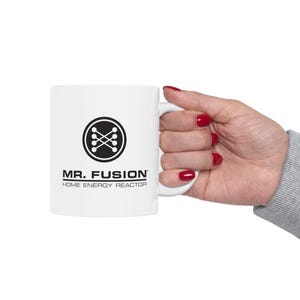 Mr. Fusion Coffee and Tea Mug | Back to the Future Inspired | 1980's ...