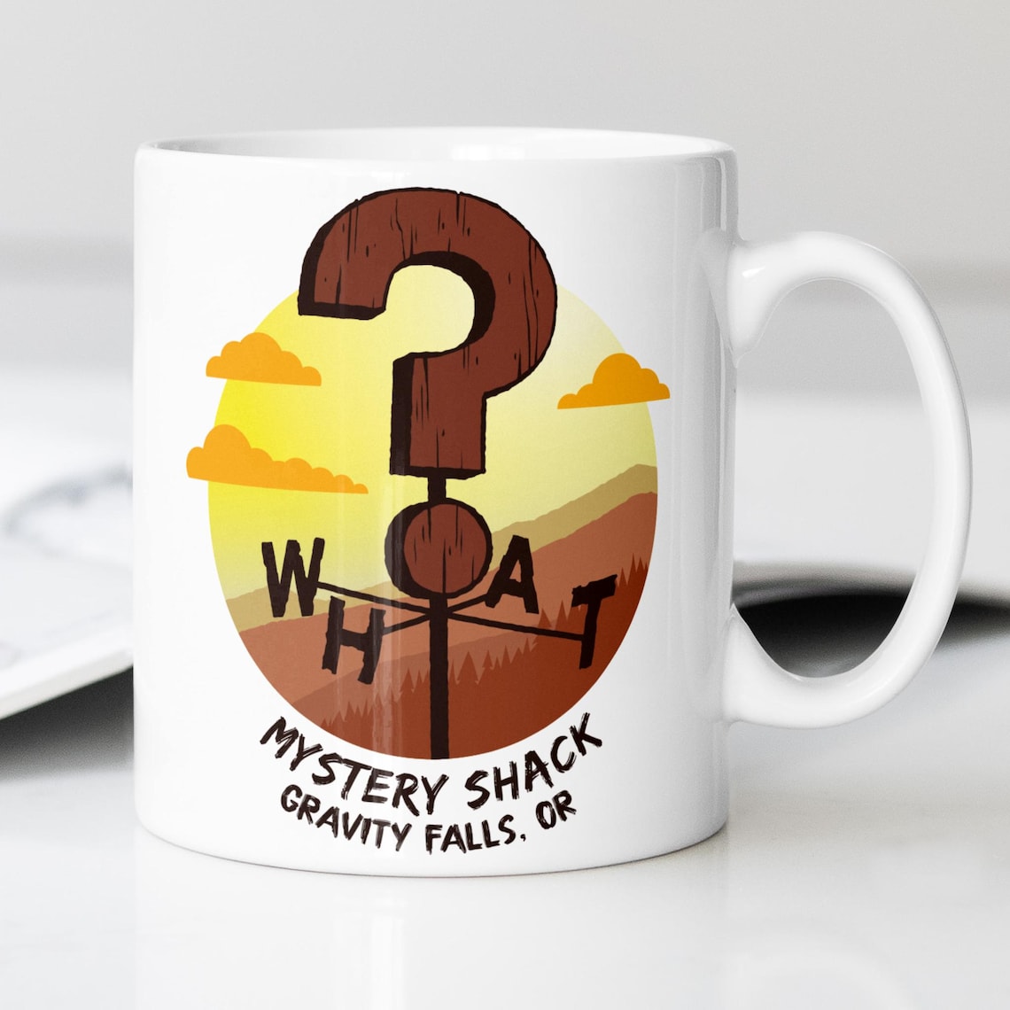 Gravity Falls, Mystery Shack, Question Mark, ?, What, Weather Vane ...