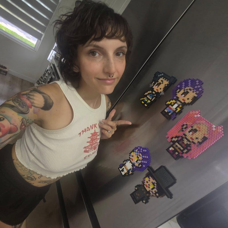 Kpop Demon Hunters Perler Beads - Etsy Canada