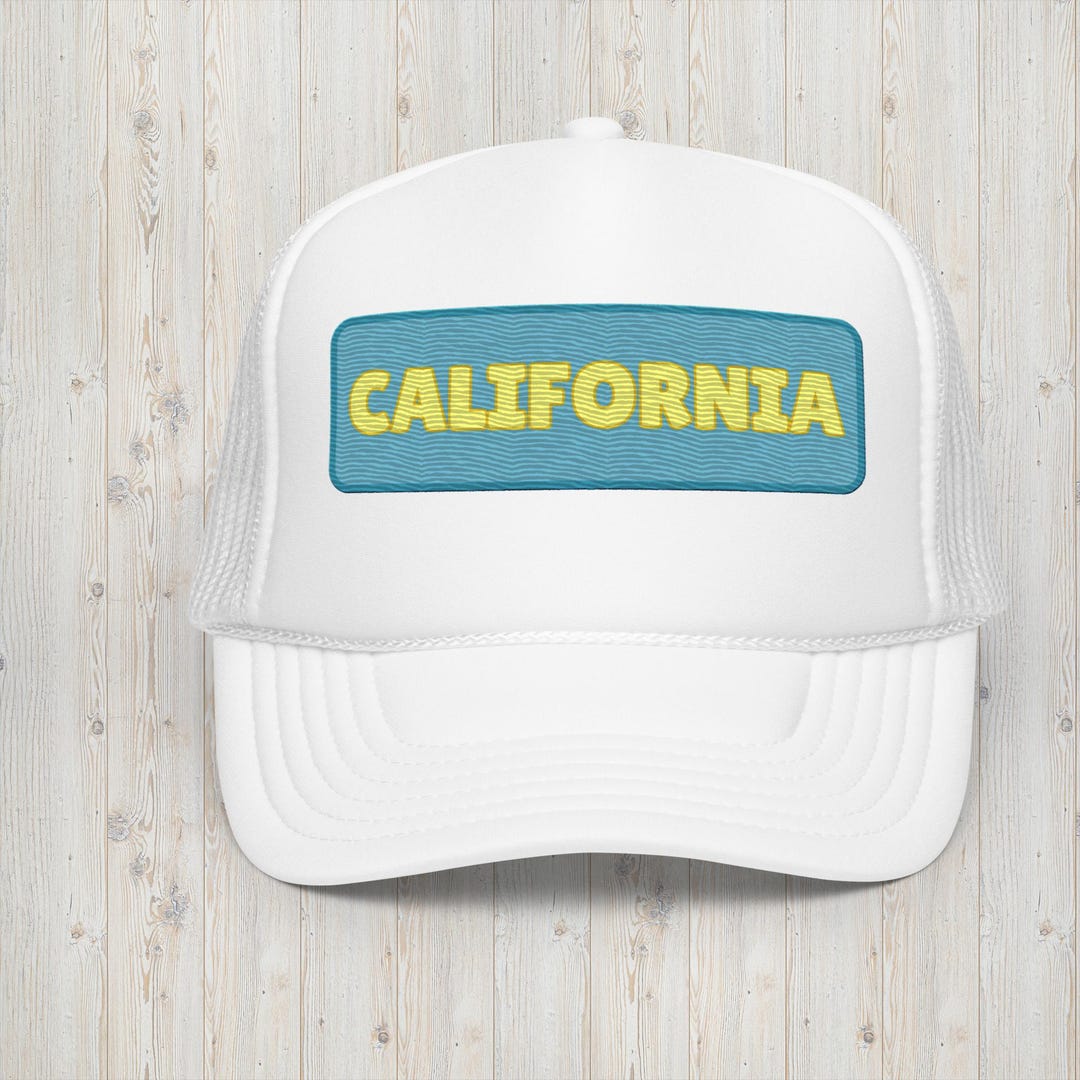 California Trucker Hat California Gifts, State Hats, Trendy Trucker ...