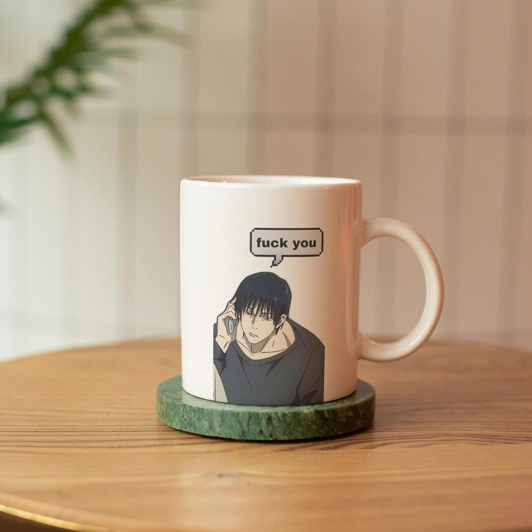 Anime Mug, Toji Fushiguro Coffee Cup, Gift for Anime Fans, Dishwasher ...