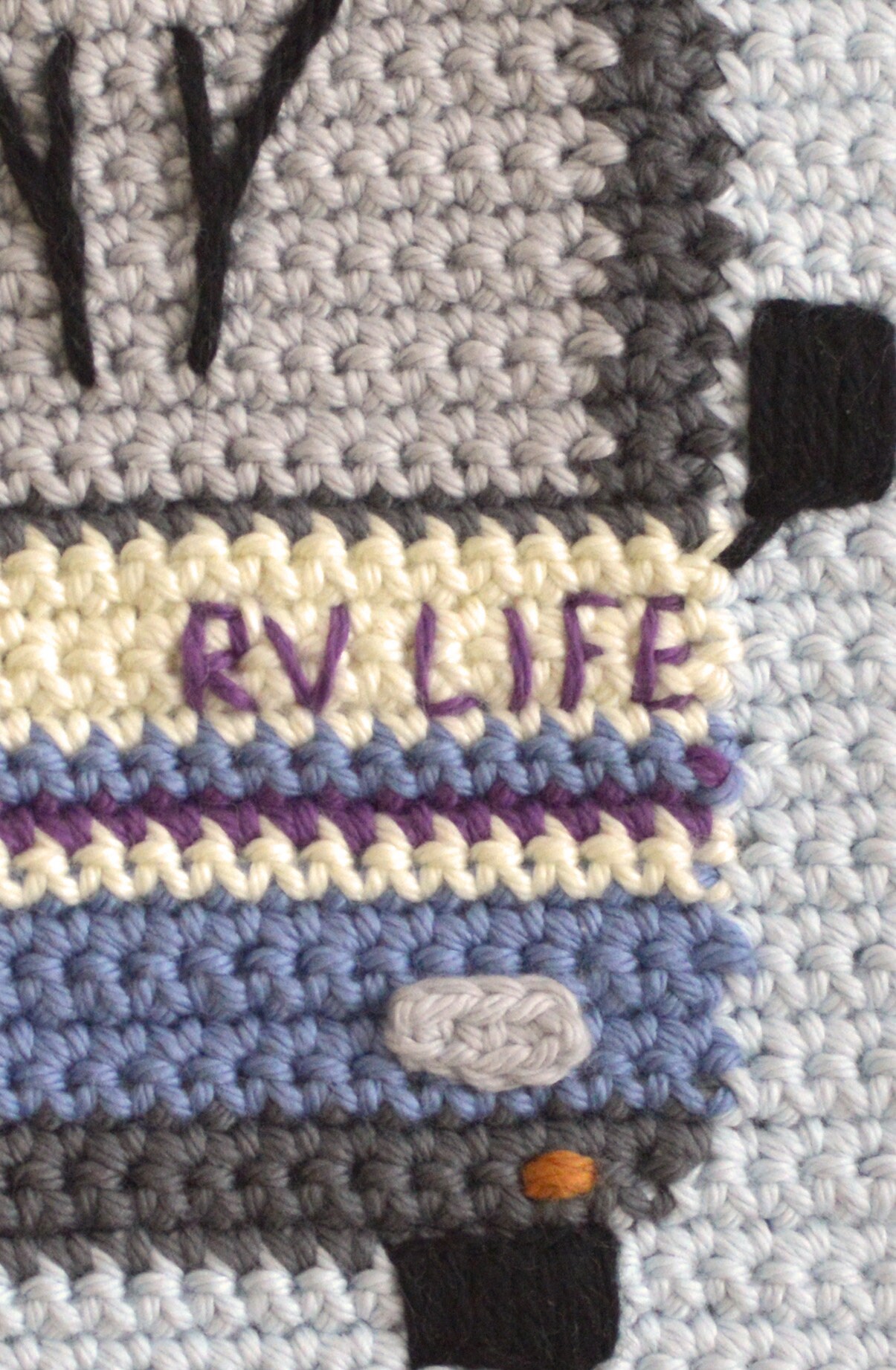Crochet Pattern, RV Motorhome Class A Hot Pad Potholder Trivet Crochet ...