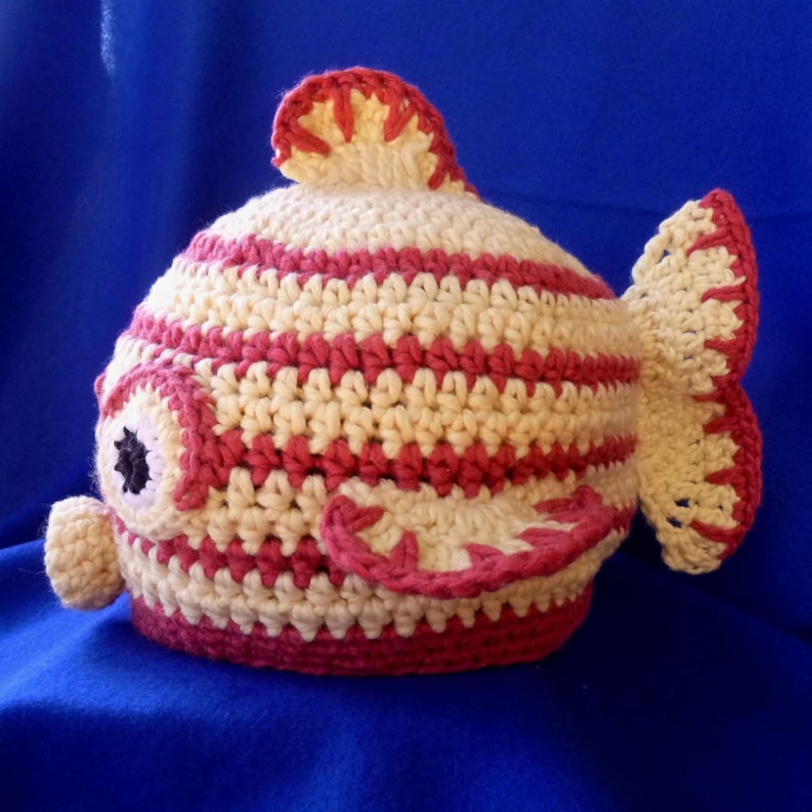 Fish Hat Crochet Pattern Kissy Fish Face for Boy Girl Tween - Etsy