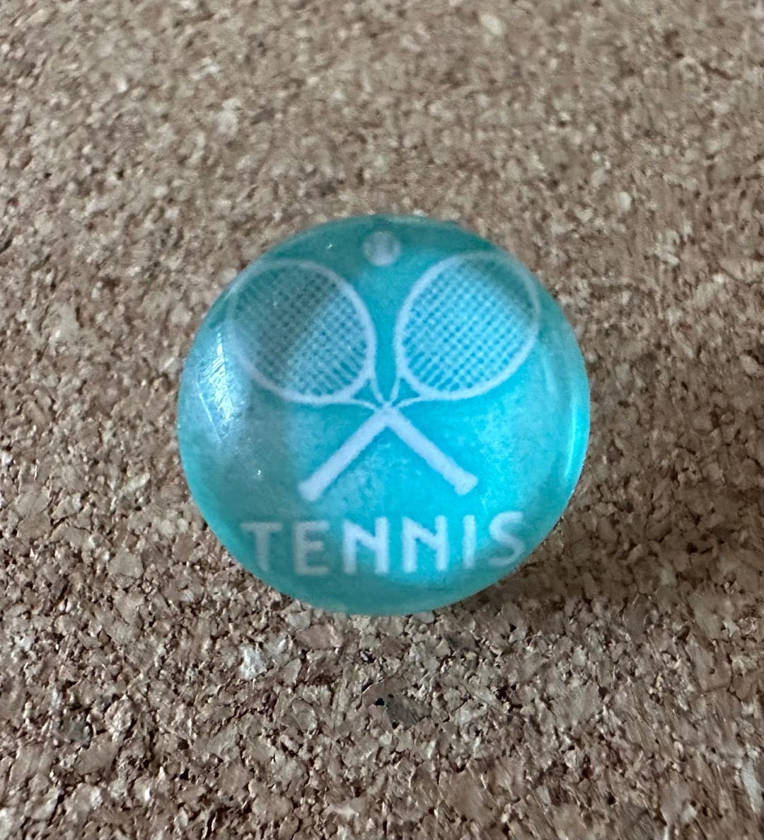 Acrylic or Metal Sport Pin / Thumbtack - Etsy