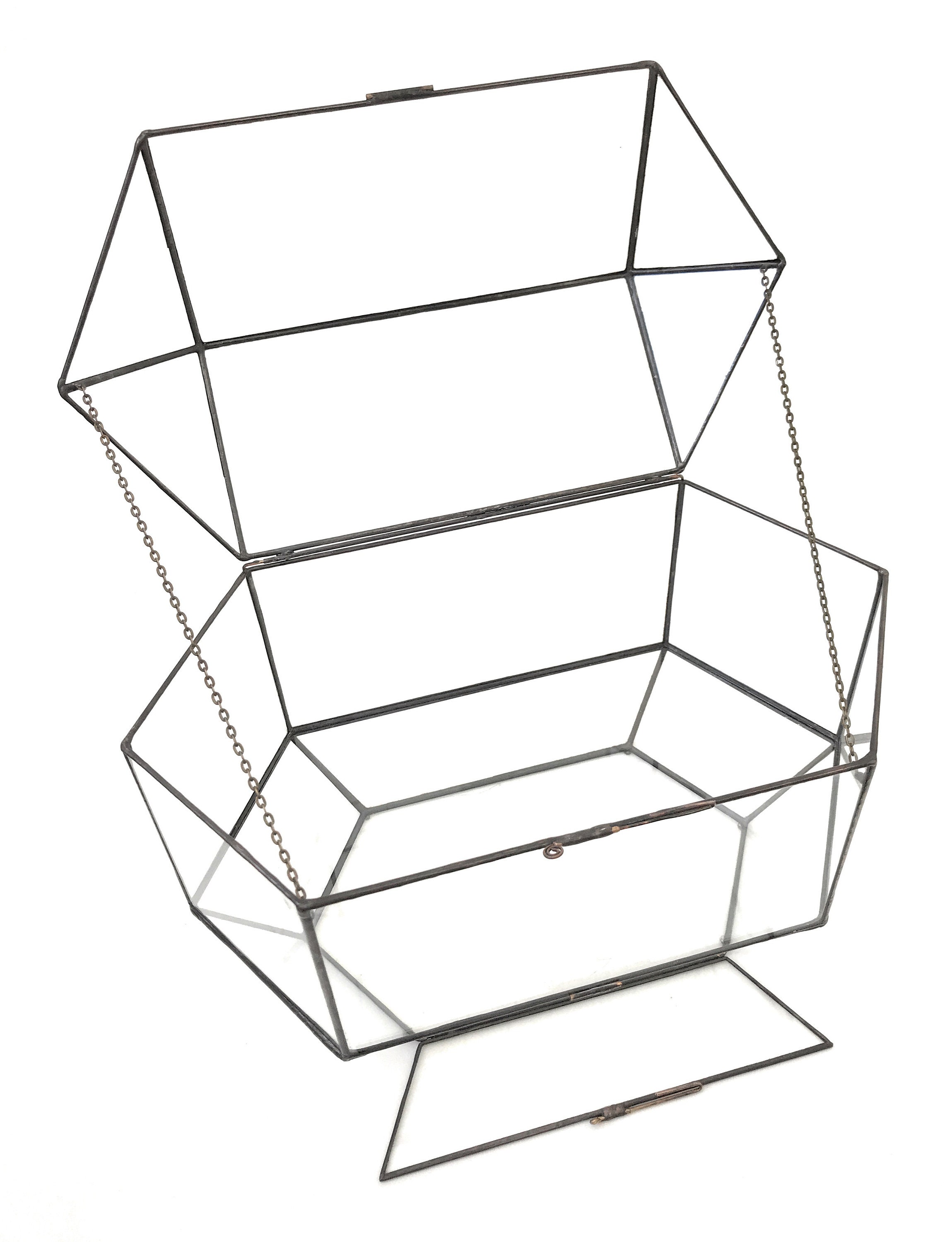 Wedding Envelope Holder Box / Large Terrarium Box / Wedding - Etsy UK