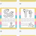 ABC Tracing/coloring Booklet - Etsy