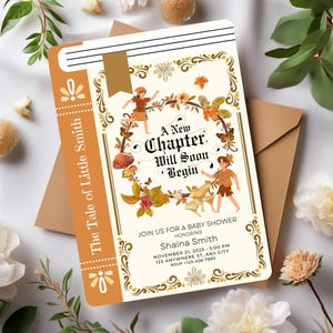 Character Book Baby Shower, Fairytale Baby Book Shower, Dwarf Theme ...