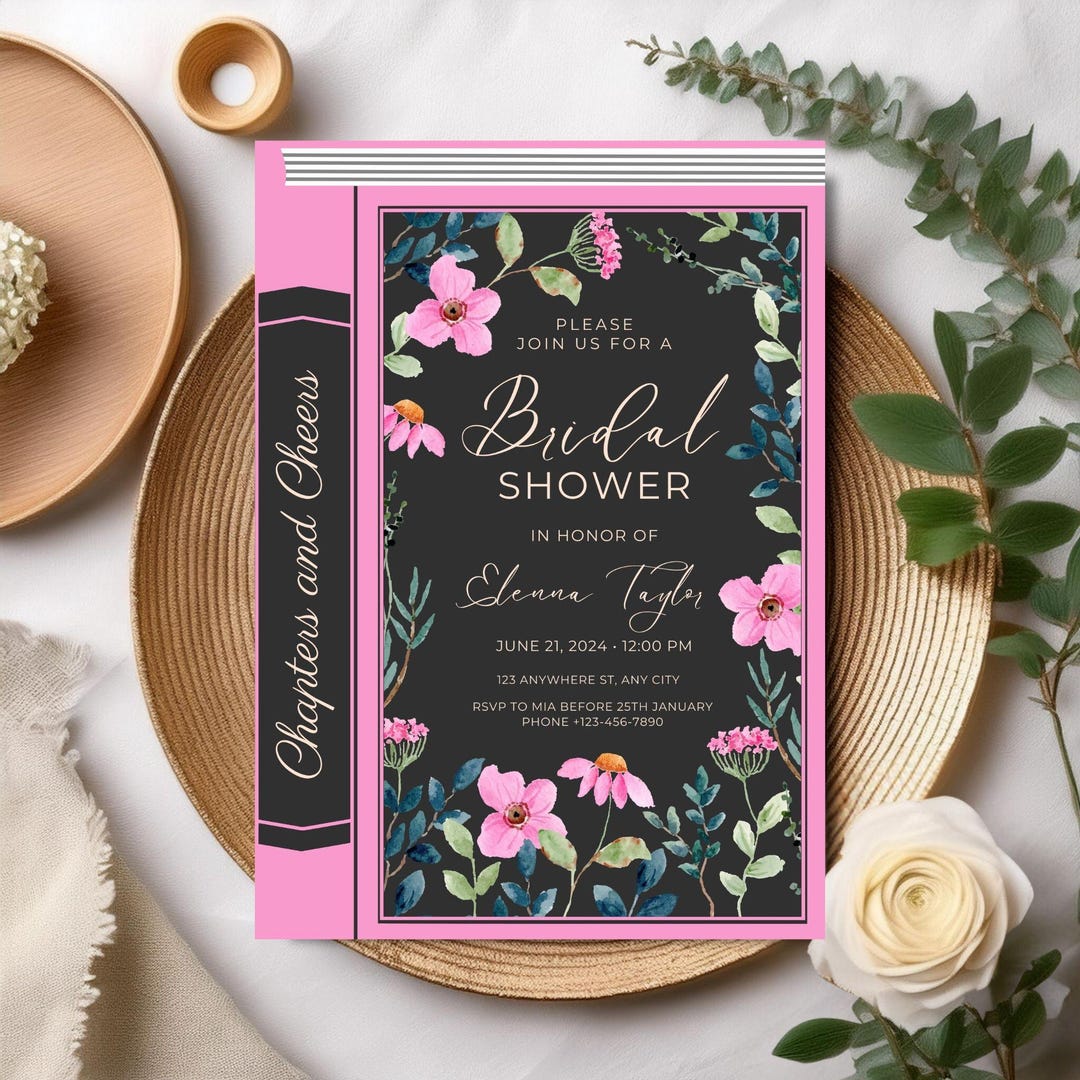 Book Bridal Shower, Library Themed Bridal Shower, Book Themed Bridal ...