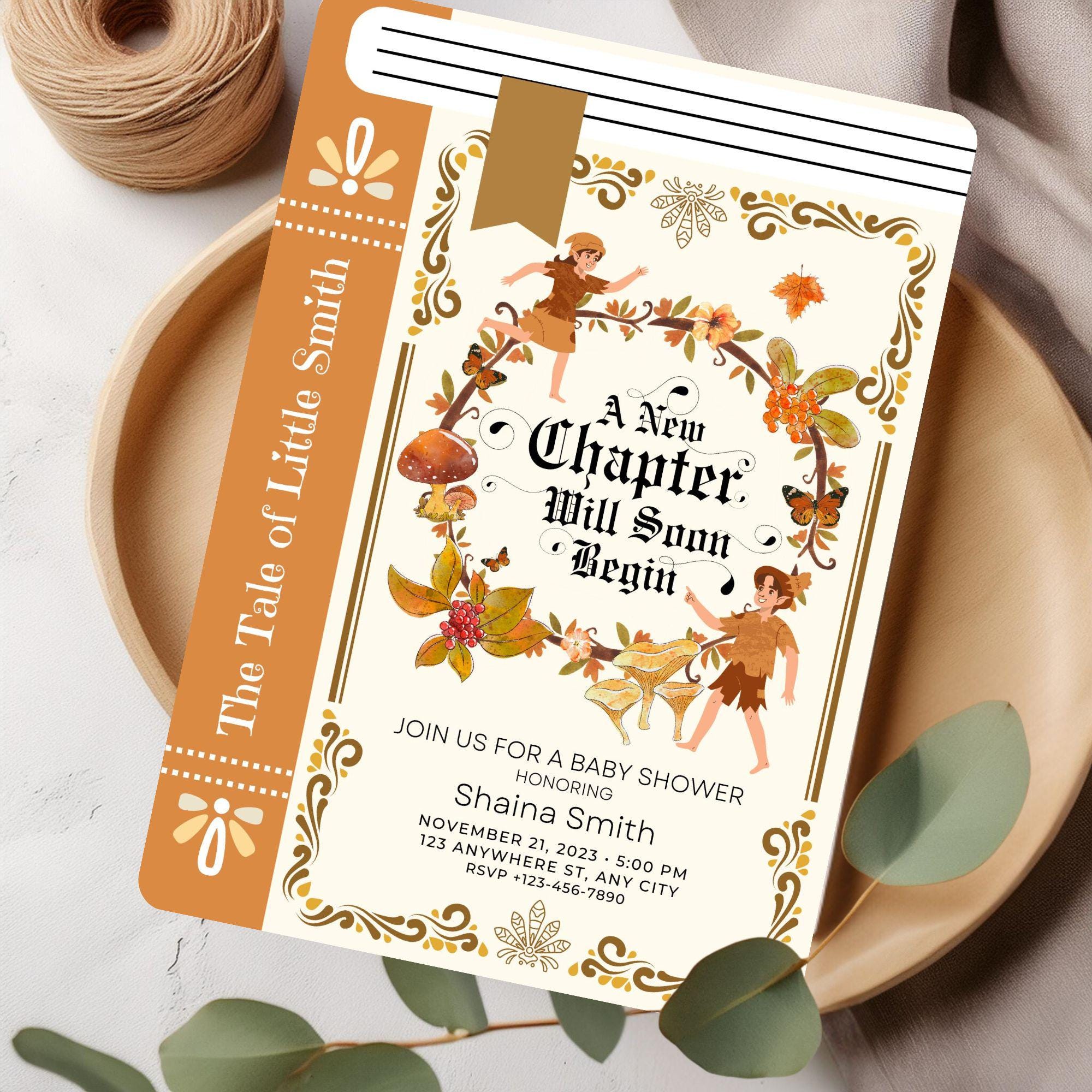 Character Book Baby Shower, Fairytale Baby Book Shower, Dwarf Theme ...