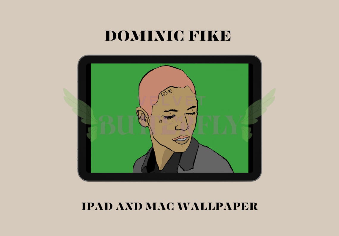 Dominic Fike Fan Art Wallpaper for Tablet/desktop/ipad/mac - Etsy