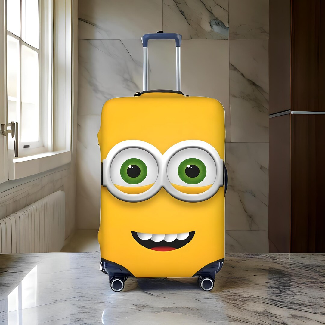 Minion Luggage Cover – Stylish and Protective Suitcase Cover | the ...