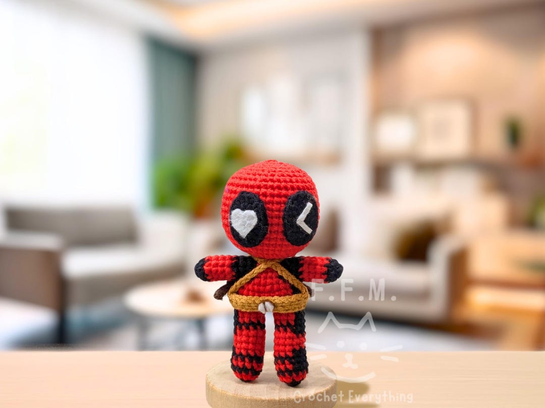 Handmade Crochet Superhero Doll: Comic Fan Gift - Etsy