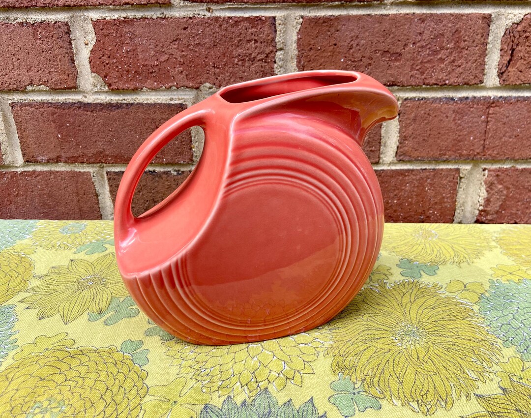 Vintage Fiestaware Pitcher - Etsy